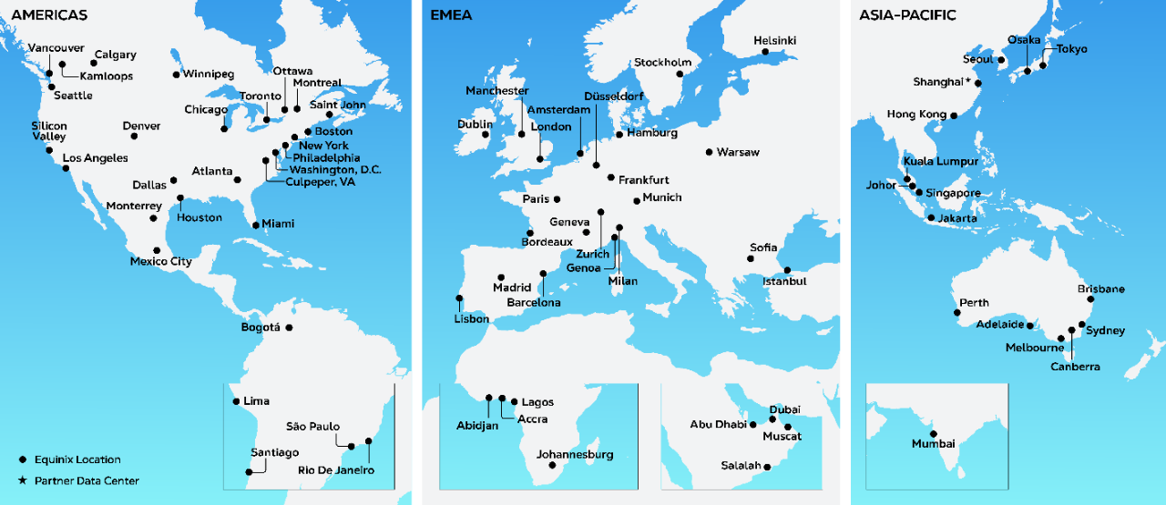 Global Colocation Data Centers and Managed Data Centers | Equinix