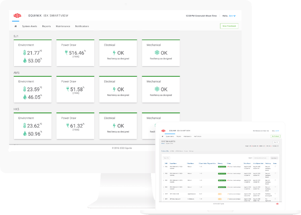 Equinix Smart View | DCIM – Data Center Management Software